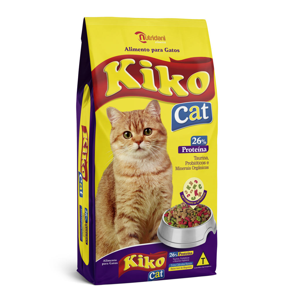 Ração para Gato - kiko Cat – Crescitá Distribuidora